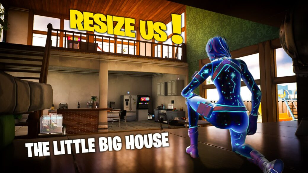 Resize Us! The little big house [ spongebob_lab ] – Fortnite Creative ...