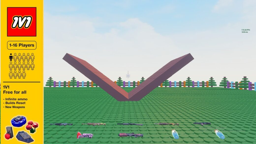 1V1 LEGO® YARD [ bojidar ] – Fortnite Creative Map Code