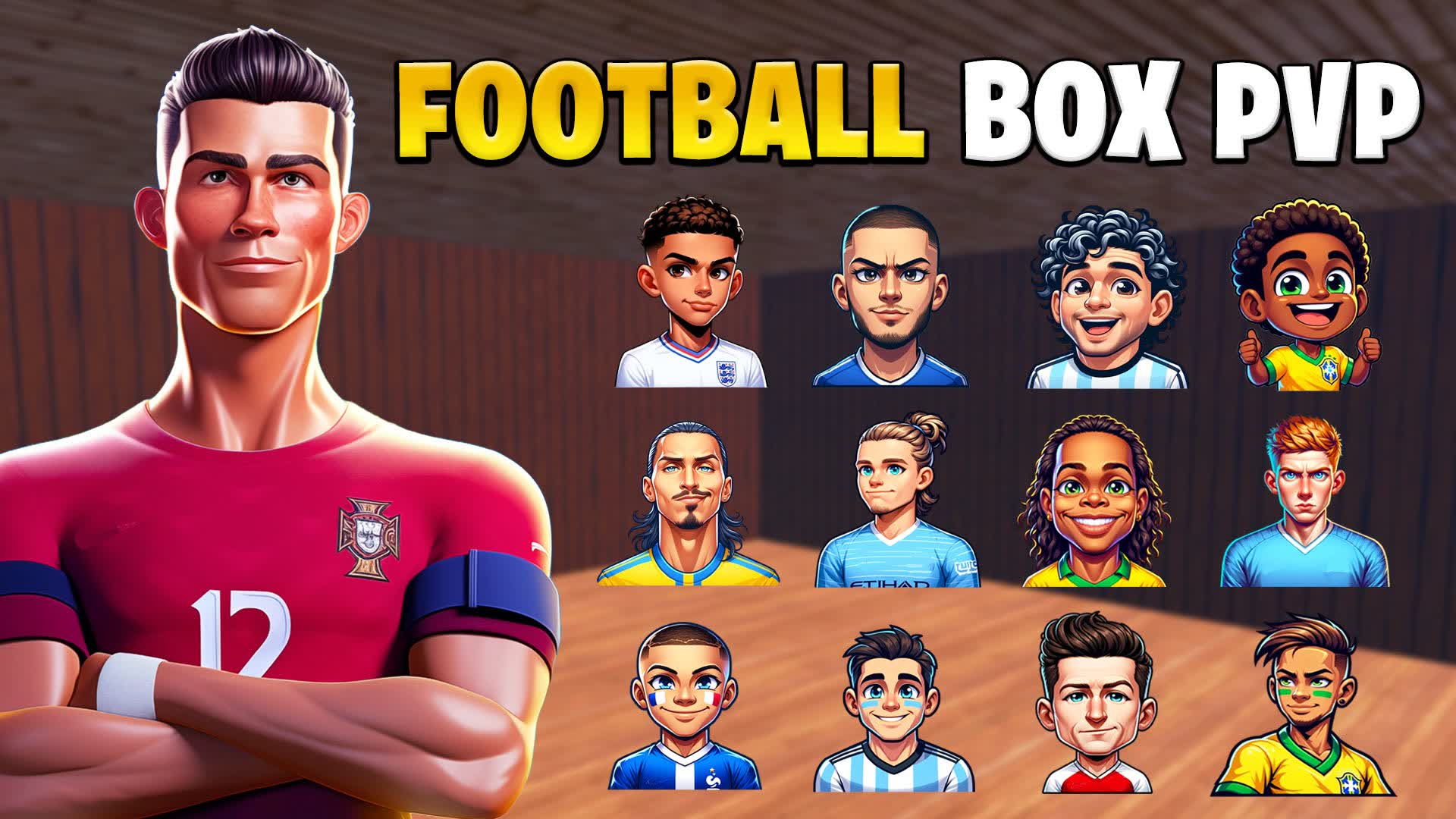 FOOTBALL BOX PVP 📦 [ chefenmaps ] – Fortnite Creative Map Code