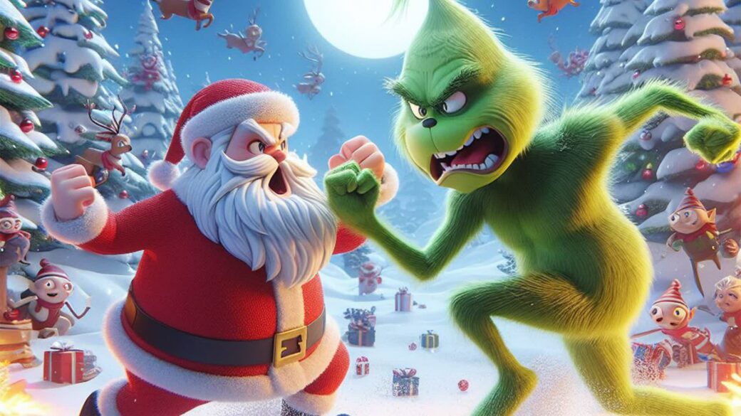🎅SANTA VS GRINCH⭐ [ wer24 ] – Fortnite Creative Map Code