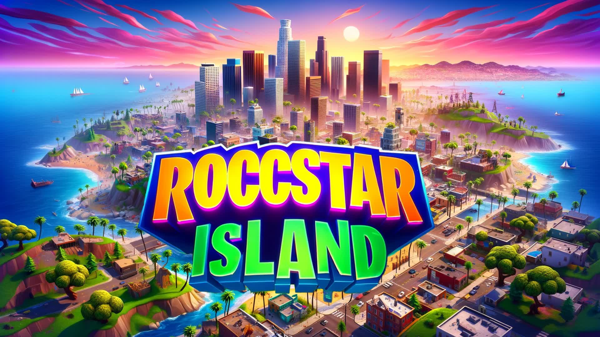 Roccstar Island [ slayer0824 ] – Fortnite Creative Map Code