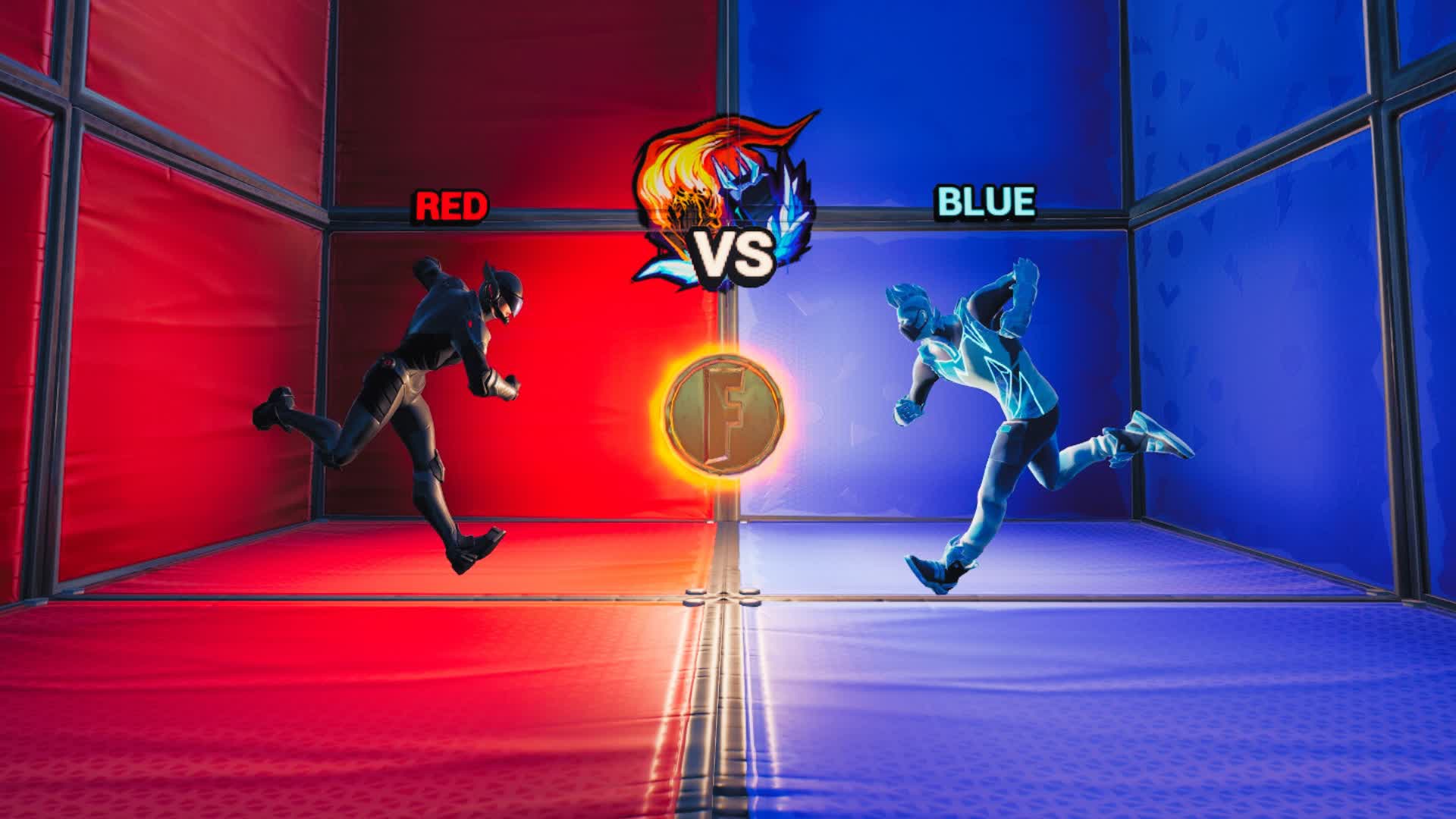 Red VS Blue Battlefield Edition! [ 0_juice_0 ] – Fortnite Creative Map Code