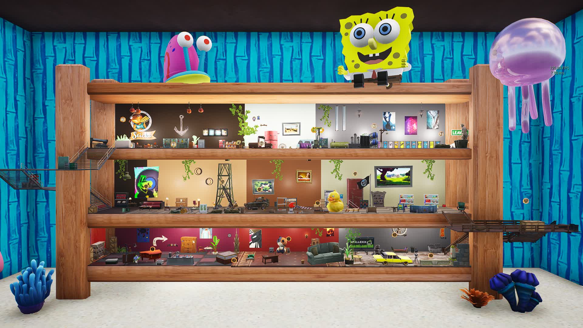 🎯SNIPERS VS RUNNERS🏃SPONGE 🧽 [ cwc ] – Fortnite Creative Map Code