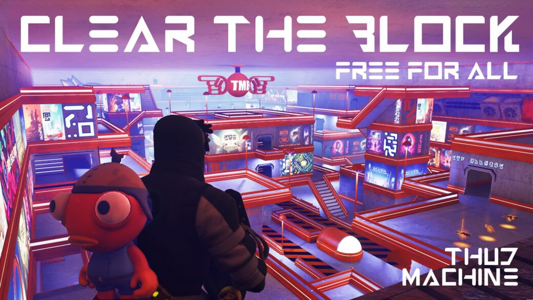 Clear The Block [ thud_machine ] – Fortnite Creative Map Code