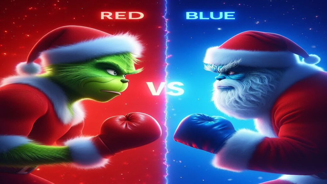 GRINCH vs SANTA RED vs BLUE [ editpump ] – Fortnite Creative Map Code