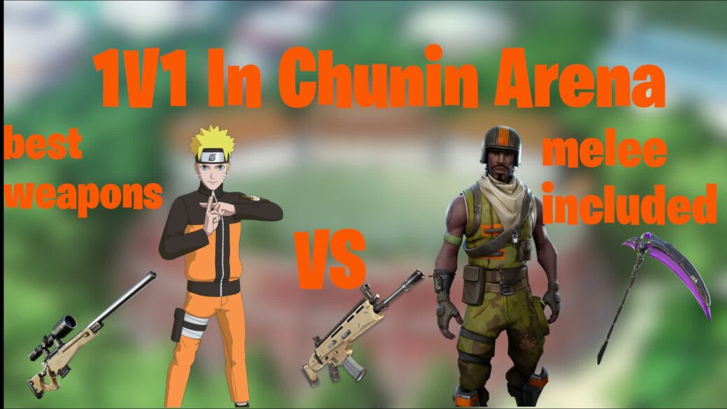1v1 in Chunin exam Arena [ seljuk ] – Fortnite Creative Map Code