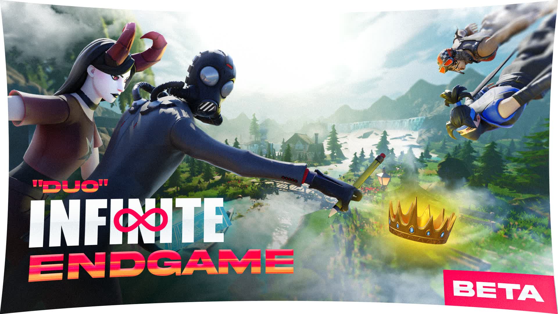 Infinite End Game [ Duo ] !!Beta!! [ lagar ] – Fortnite Creative Map Code