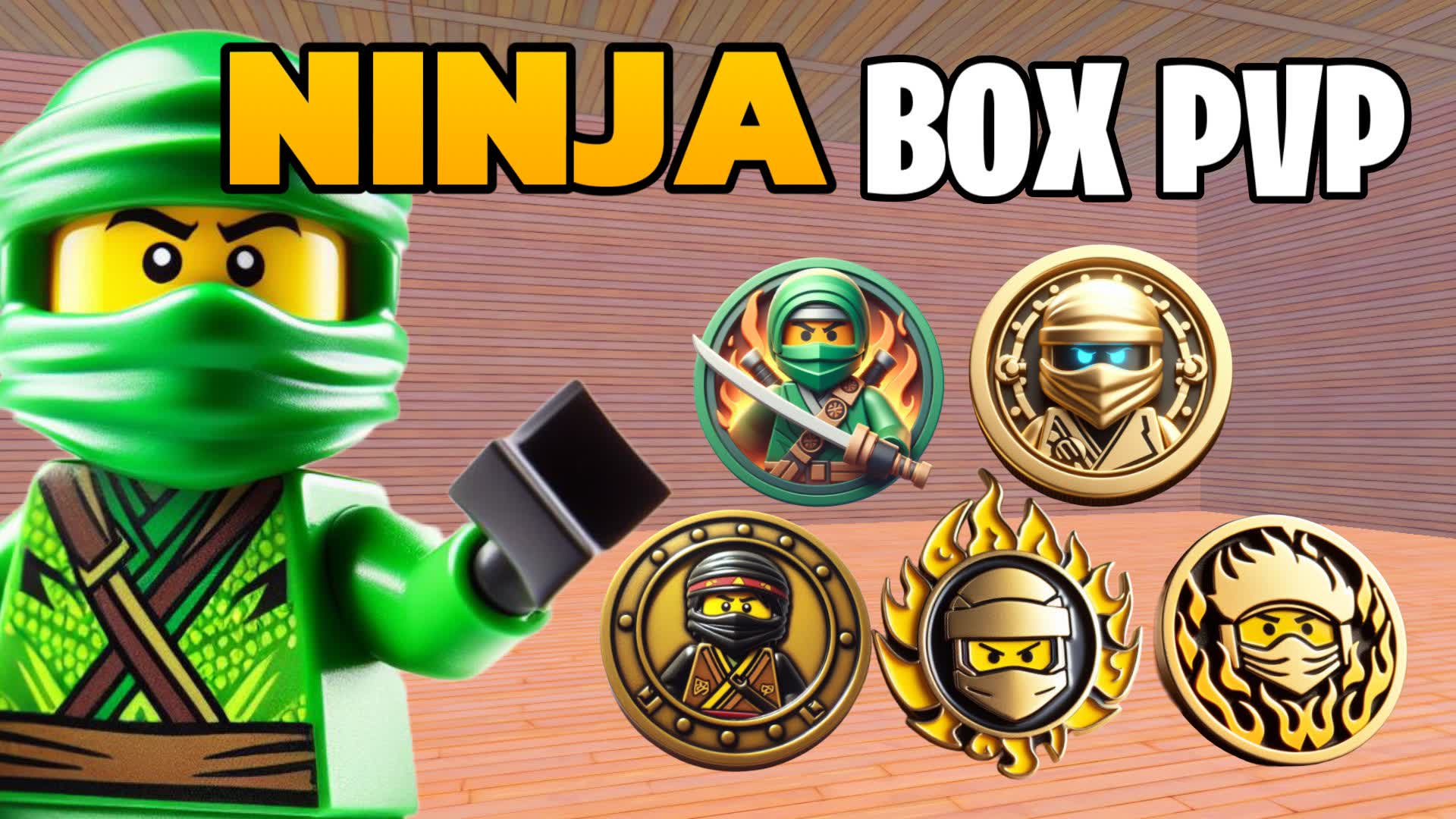 👻NINJA GO BOX PVP [ fika ] – Fortnite Creative Map Code