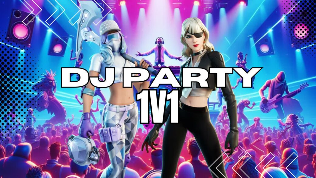 DJ Party 1v1 [ aporock ] – Fortnite Creative Map Code