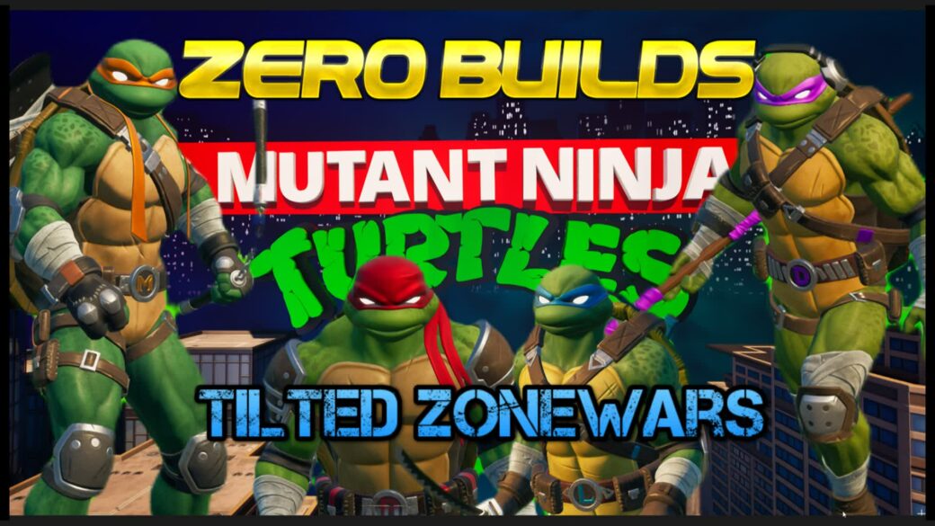 TILTED ZONE WARS NINJA TURTLES ZB [ shukball ] – Fortnite Creative Map Code