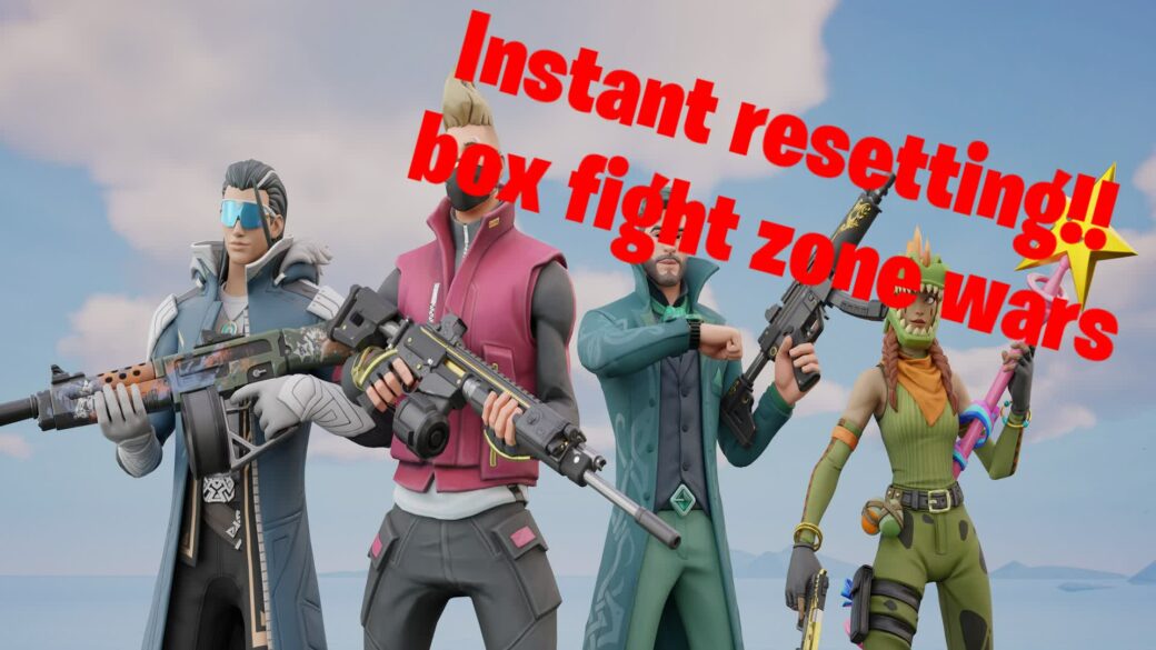 Zero delay Box fight zone wars [ zmakattack ] – Fortnite Creative Map Code