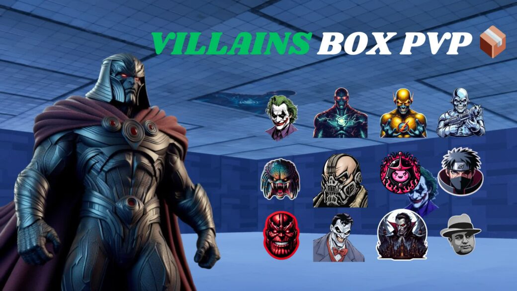 VILLAINS BOX PVP📦 [ tazzx_x ] – Fortnite Creative Map Code