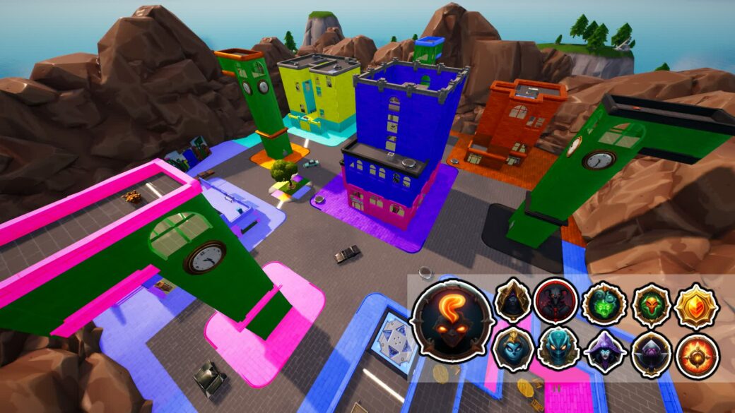 ⭐ Tilted Toon Wars ⭐ [ cas1 ] – Fortnite Creative Map Code