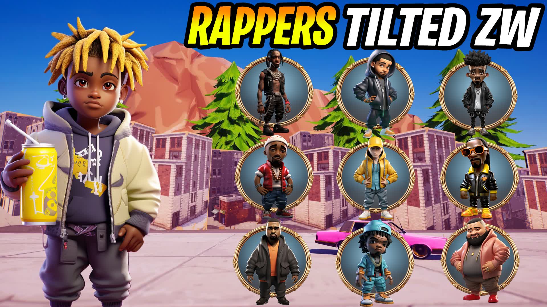 RAPPER TILTED ZONE WARS ⭐ [ unnamed ] – Fortnite Creative Map Code