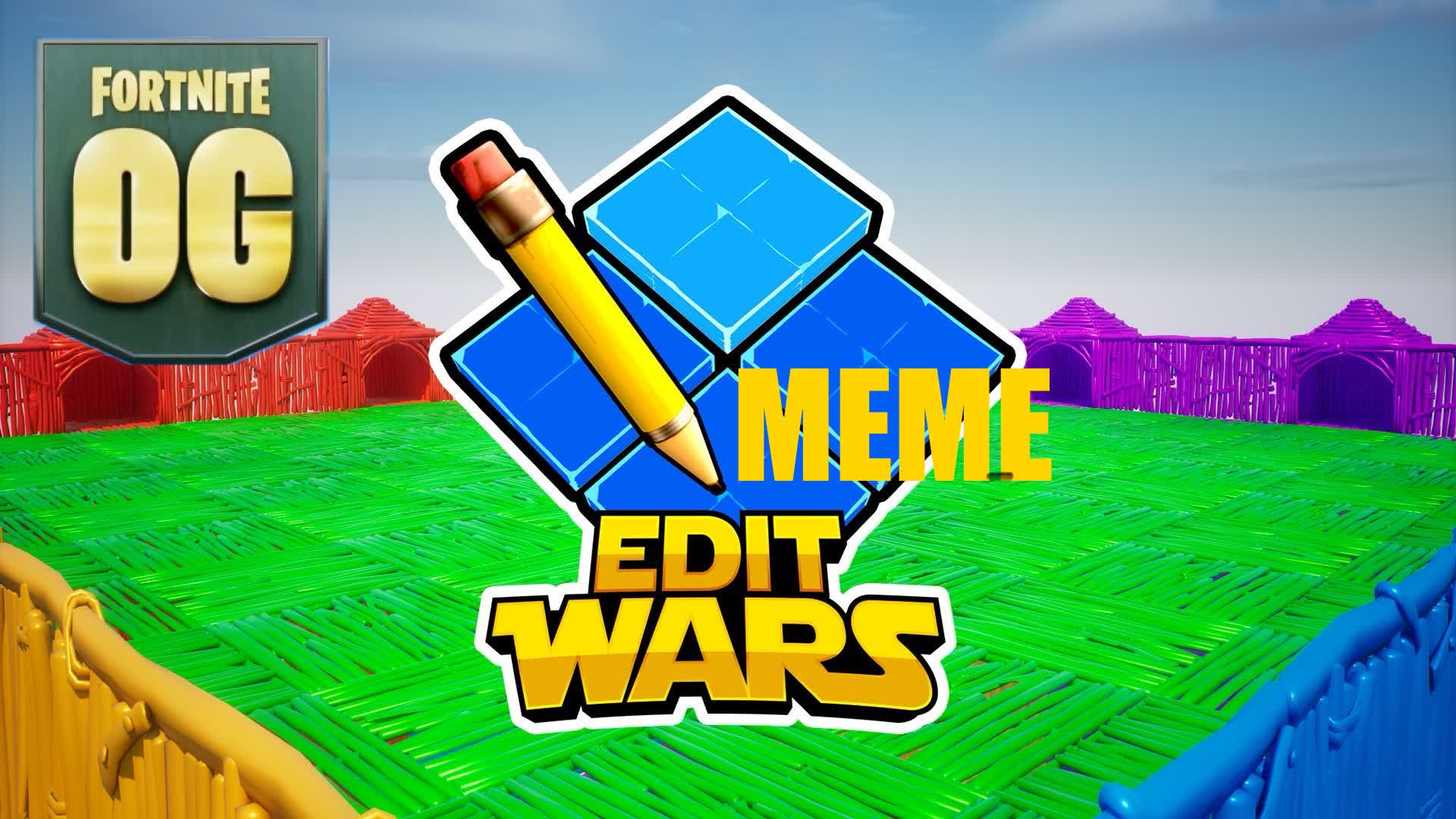 ️ MEME EDIT WARS 💠 [ oculusprime8 ] – Fortnite Creative Map Code