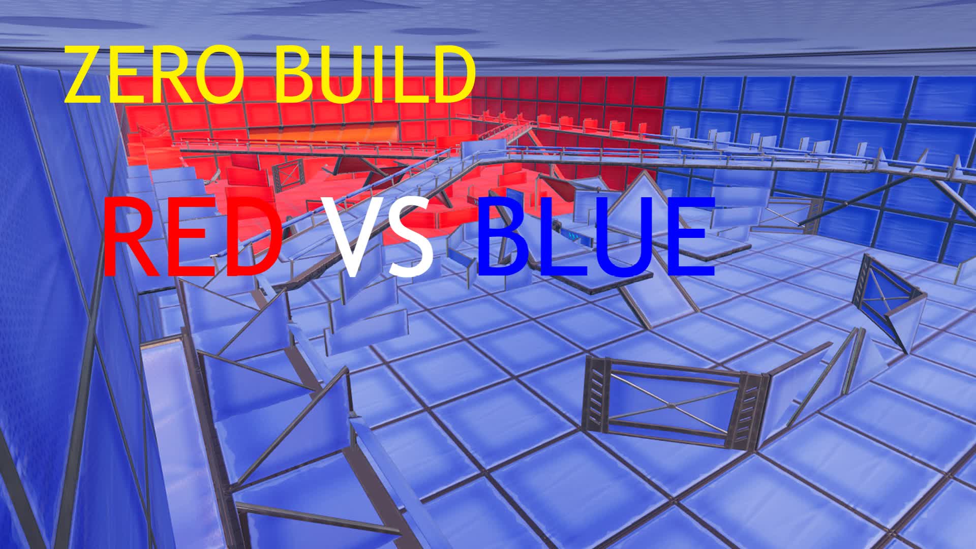 All Weapons Zero Build Red VS Blue [ tmcnugget ] – Fortnite Creative ...