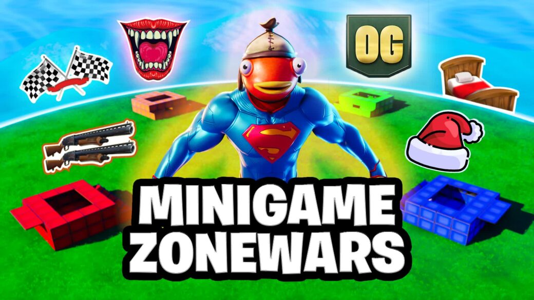 MINIGAME ZONE WARS 🌀 [ unrealcombat ] – Fortnite Creative Map Code