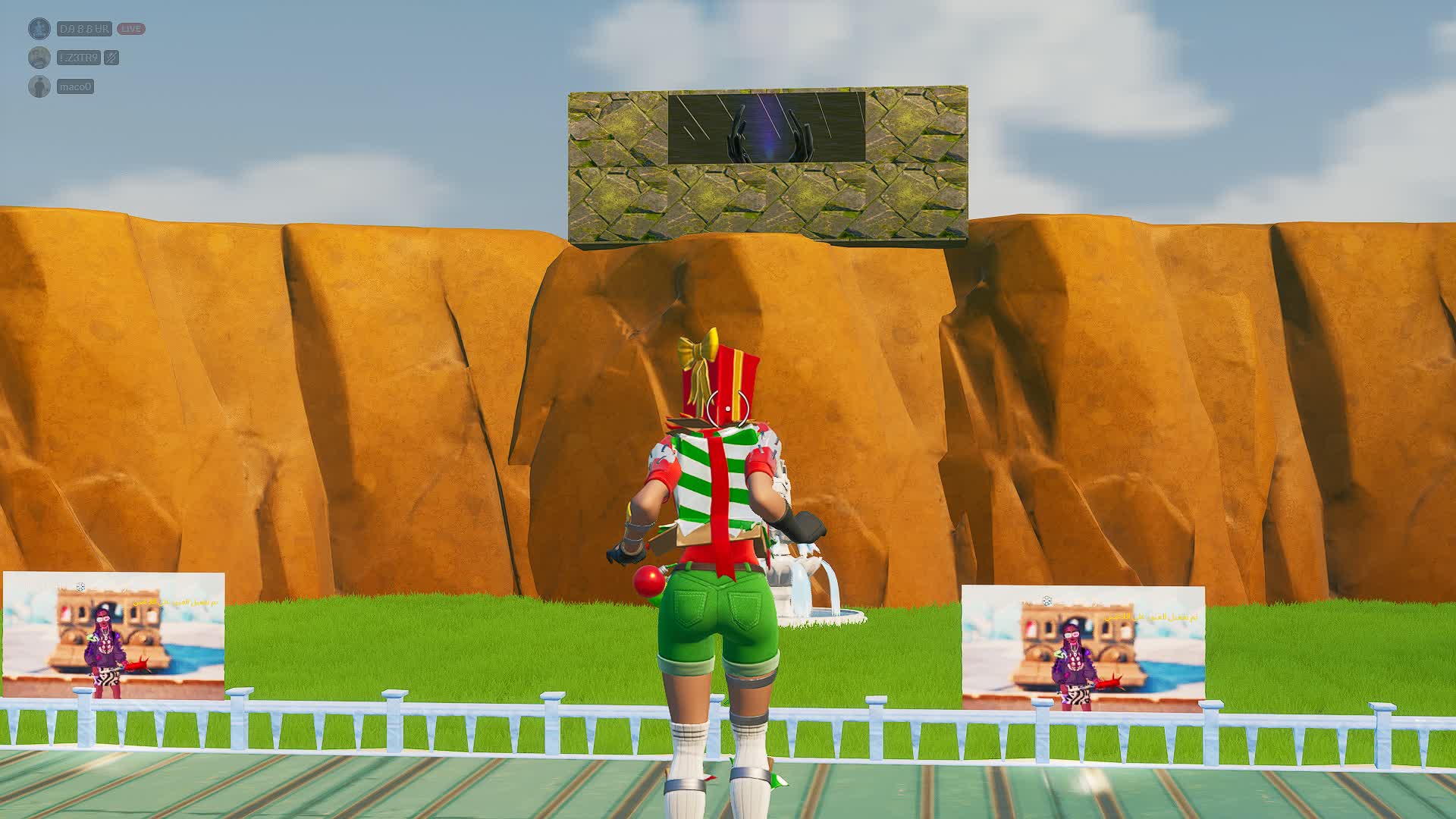GREEN LAND 1 VS 1 الارض الخضراء [ maco ] – Fortnite Creative Map Code