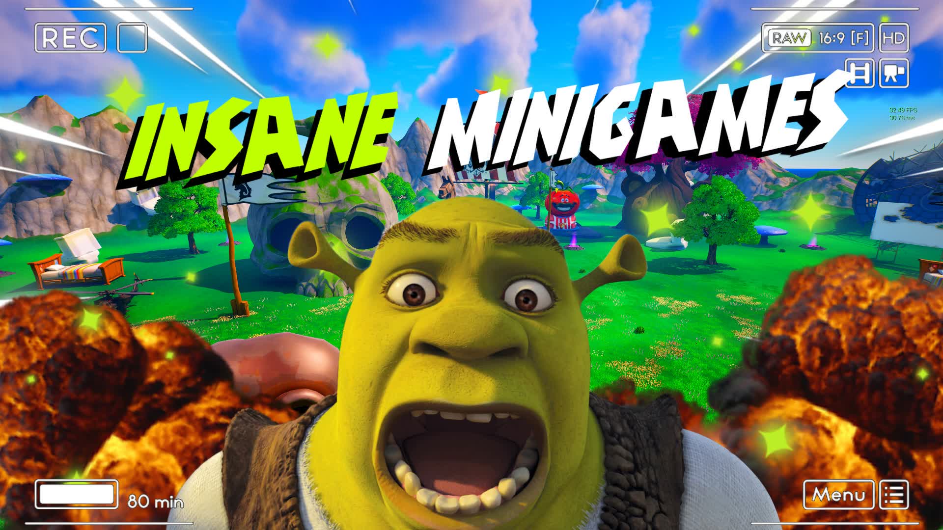 INSANE MINIGAMES 😱 [ peregil ] – Fortnite Creative Map Code