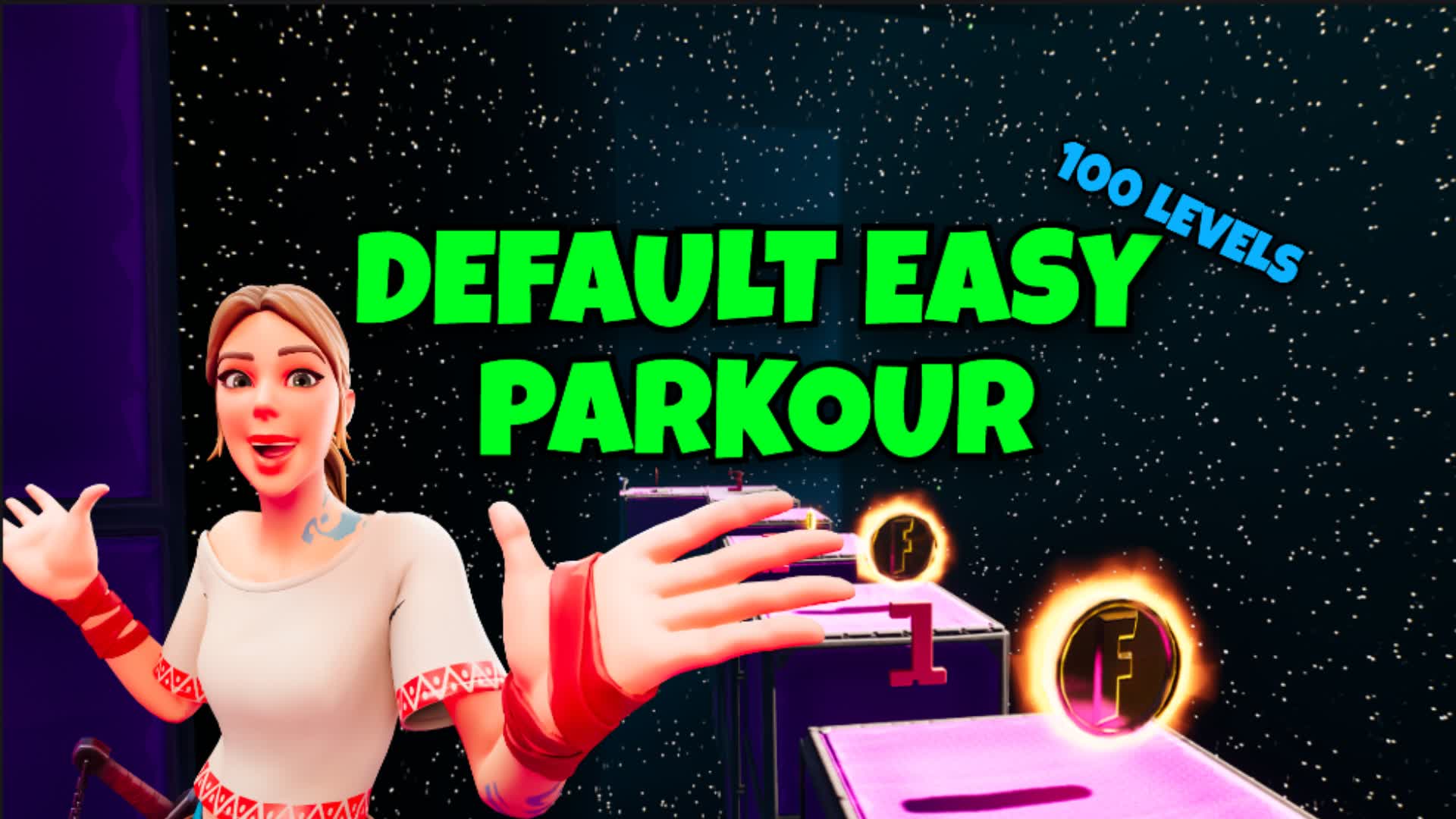 DEFAULT EASY PARKOUR [ blugo ] – Fortnite Creative Map Code
