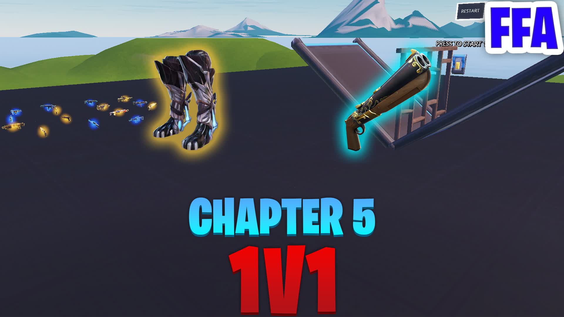 CHAPTER 5 1V1 BUILD FIGHTS [ qmi ] – Fortnite Creative Map Code