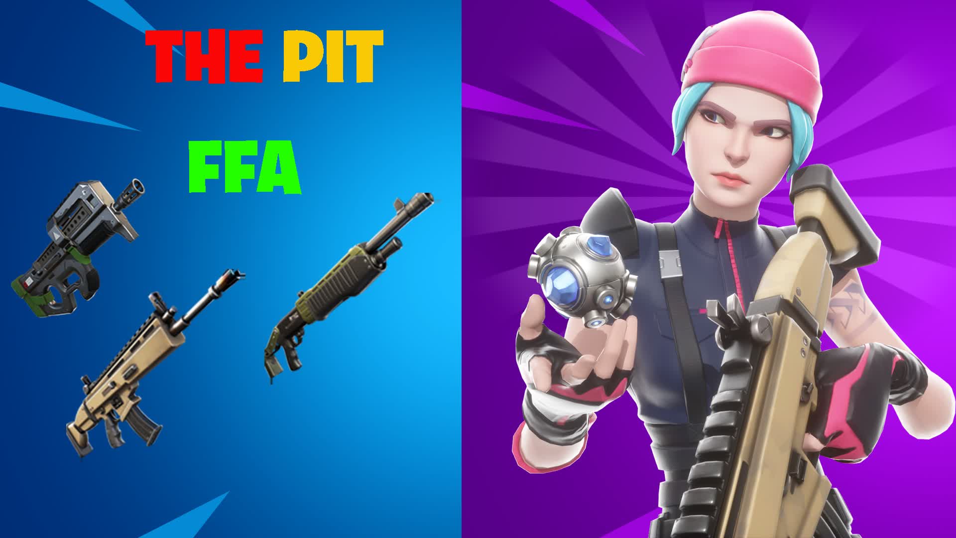 ⭐THE PIT FFA 🔥 [ feuer-chris ] – Fortnite Creative Map Code