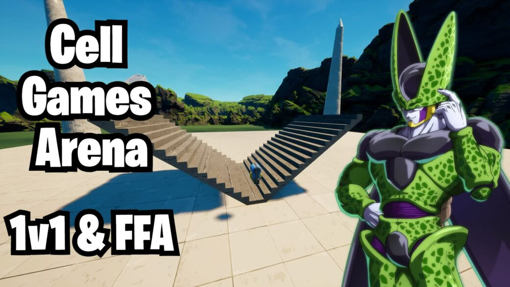 Cell Games Arena 1v1 FFA [ dbg-yt ] – Fortnite Creative Map Code