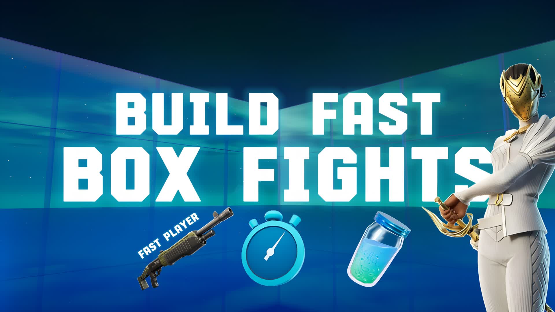 BOX FIGHT FAST UP 🚀 [ rf7 ] – Fortnite Creative Map Code