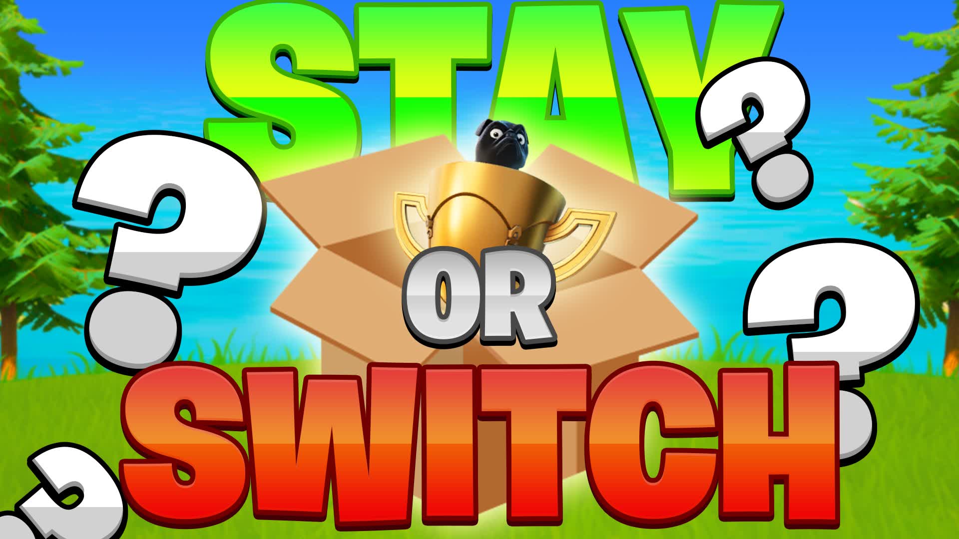 TROPHY IN A BOX (STAY OR SWITCH) [ screamxl ] – Fortnite Creative Map Code
