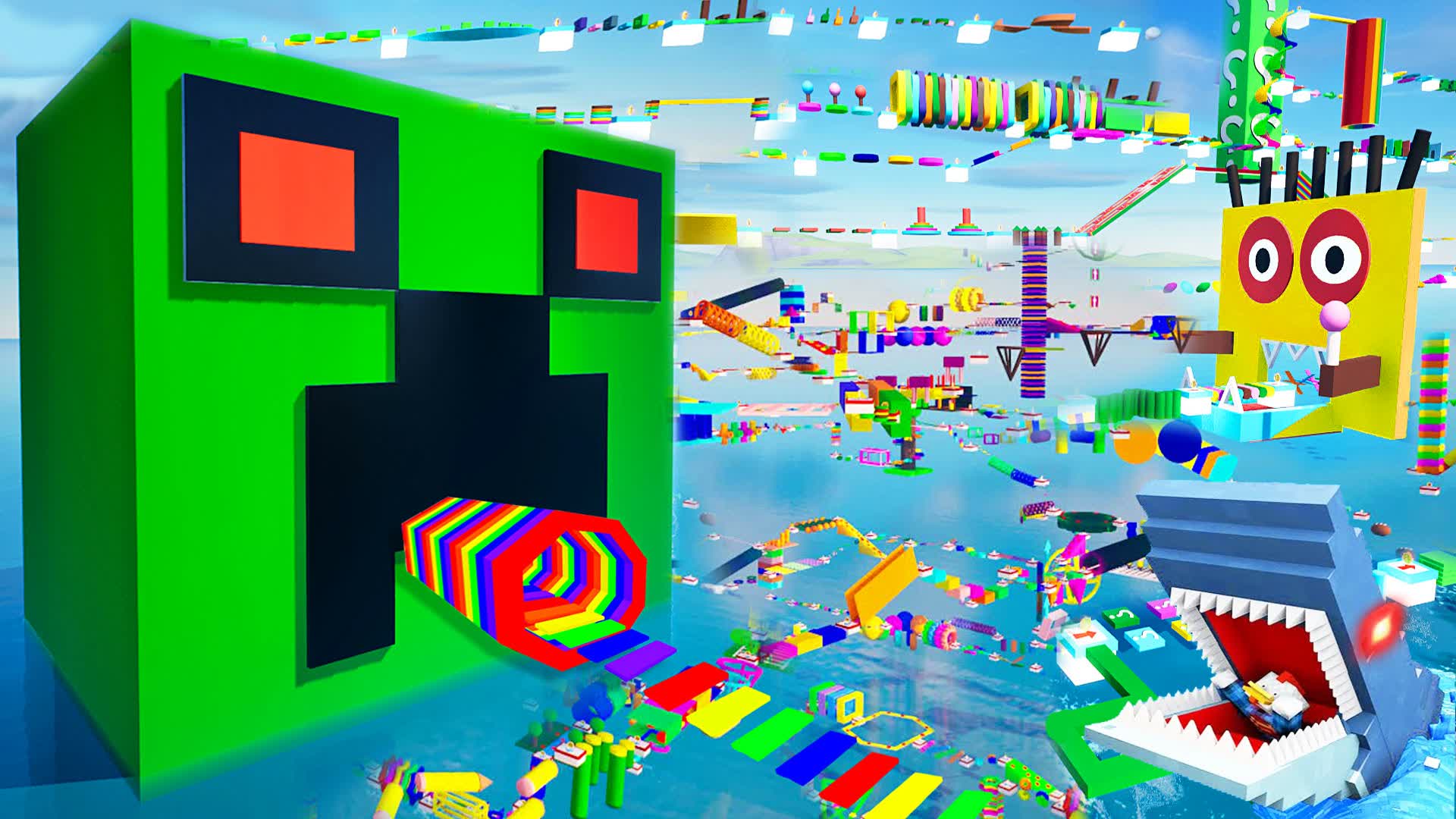 600 LEVEL OBBY PARKOUR⭐ [ koco ] – Fortnite Creative Map Code