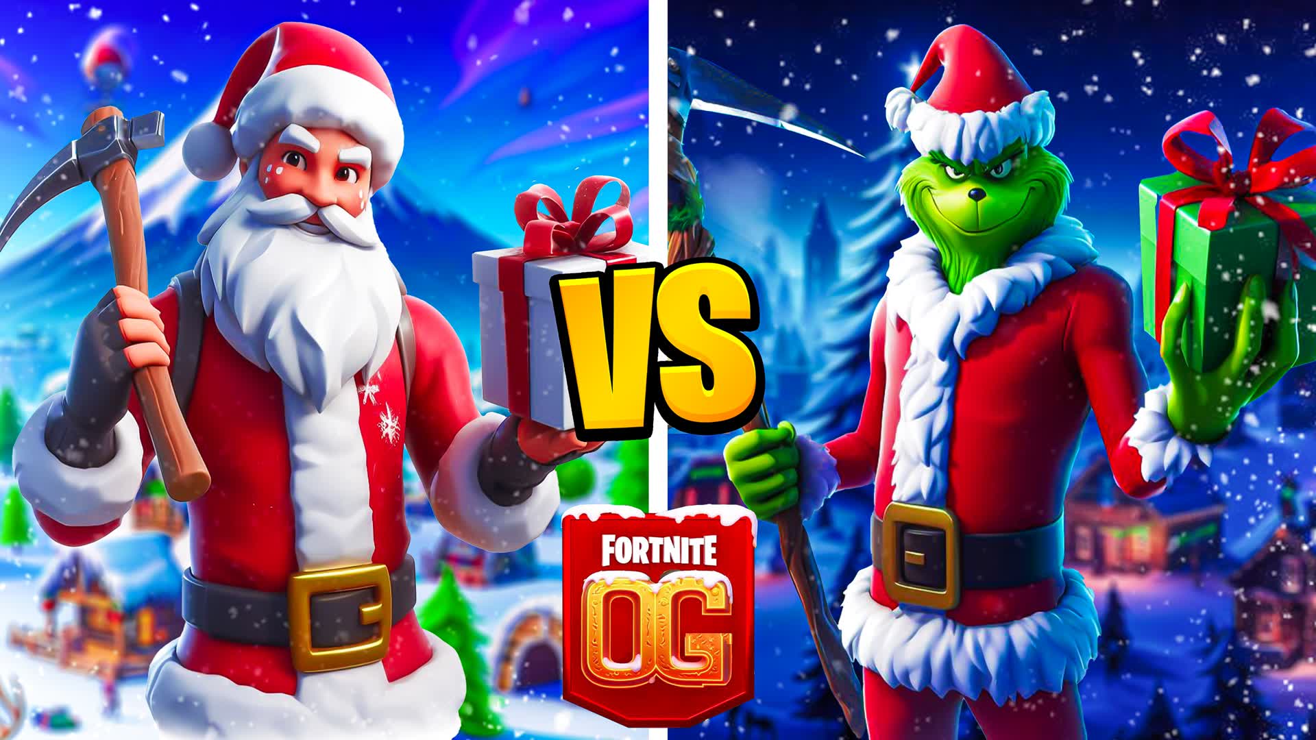 🎅SANTA VS GRINCH [ sofloboy ] – Fortnite Creative Map Code