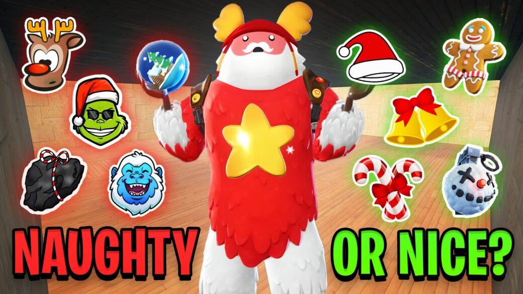 NAUGHTY OR NICE? BOX PVP 📦 [ birdo ] – Fortnite Creative Map Code