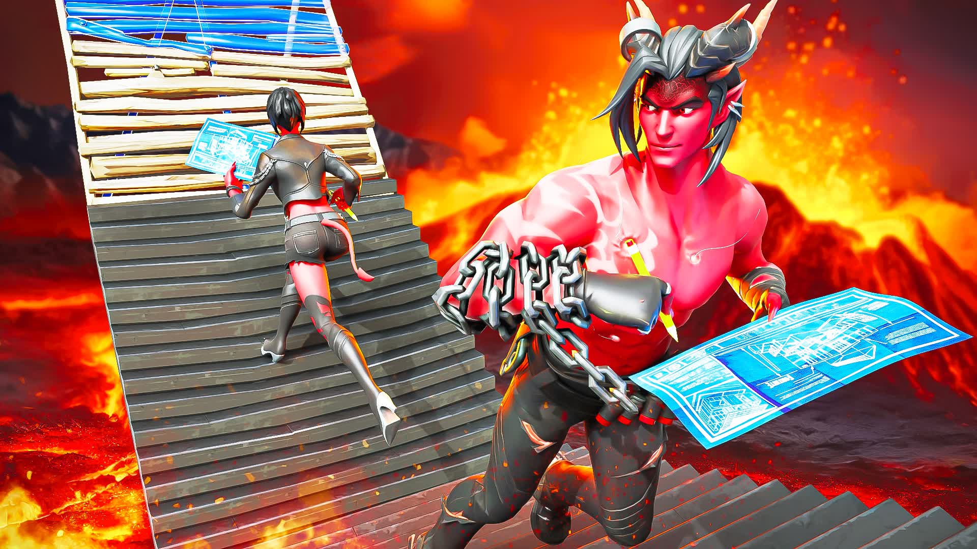 😈1V1 DEMON TIME BUILD FIGHTS [ cash ] – Fortnite Creative Map Code