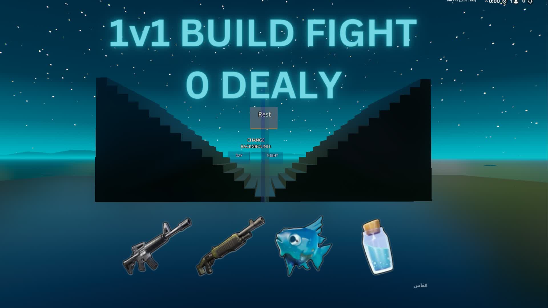 1V1 BUILD FIGHT 0 DEALY!!🔥🔥 [ kurdo ] – Fortnite Creative Map Code