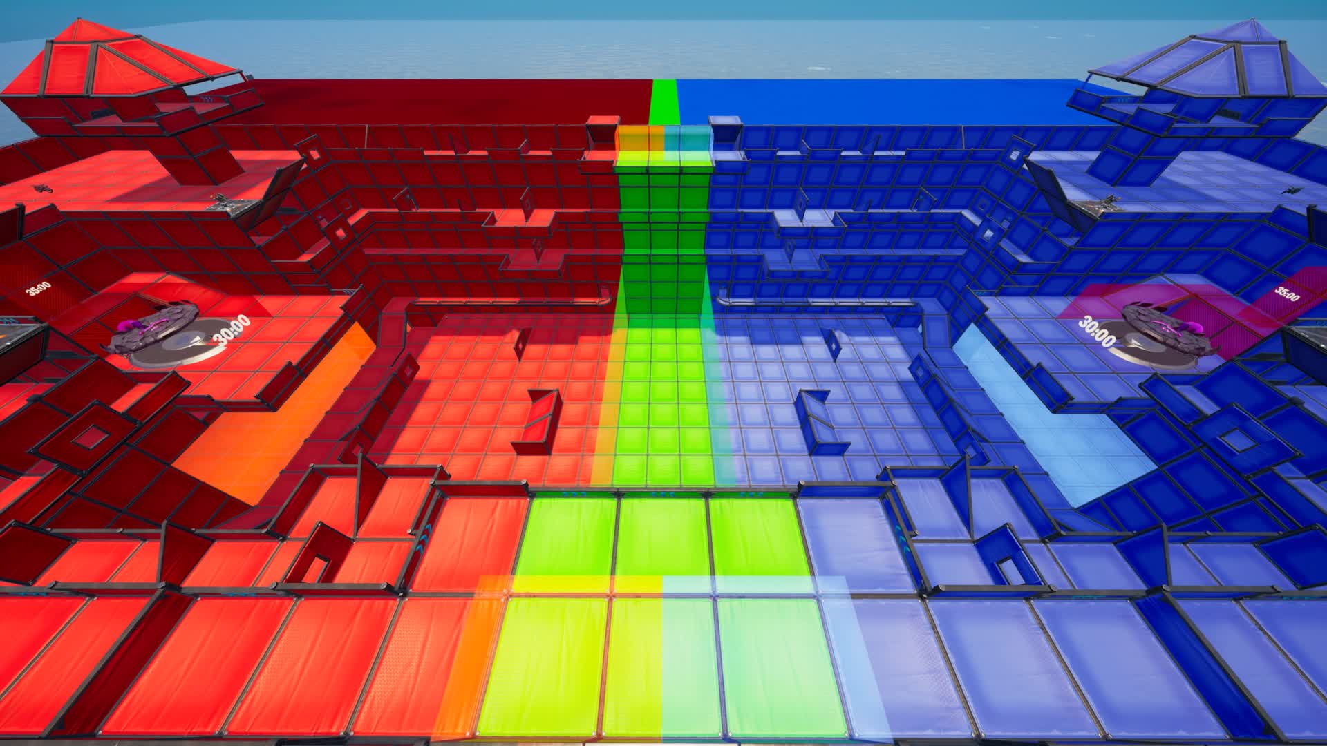 RED VS BLUE GLITCH WARS (ZERO BUILD) [ loskijr ] – Fortnite Creative ...