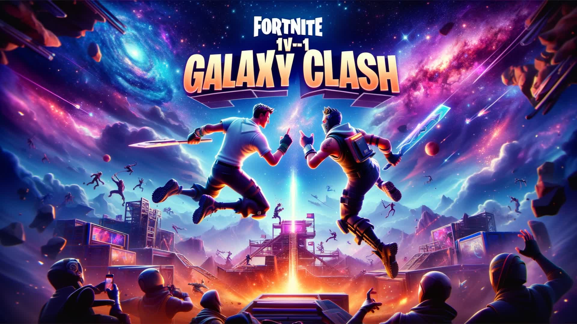 1v1 Galaxy Clash: Be Fortnite's Best! [ lemux ] – Fortnite Creative Map ...