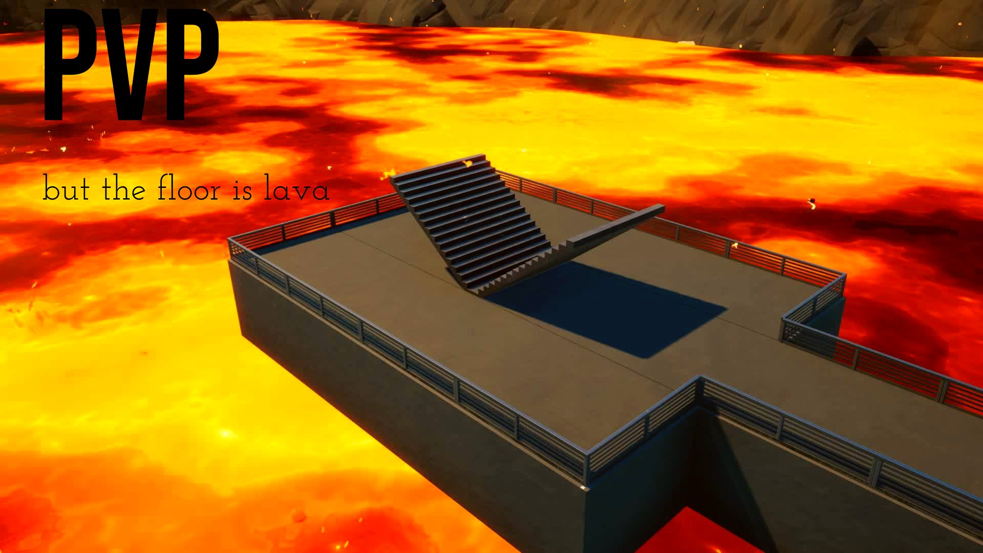 pvp but the floor is lava [ apoca ] – Fortnite Creative Map Code