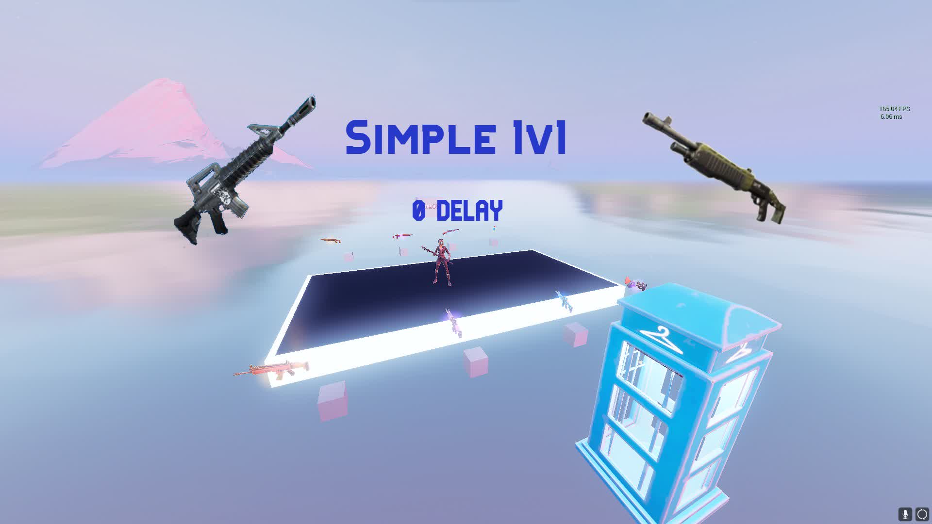 Simple 1v1 180! [ flapzy ] – Fortnite Creative Map Code