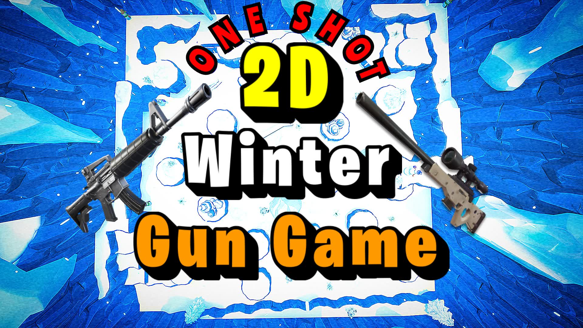 2D Gun Game | One Shot [ tubez ] – Fortnite Creative Map Code