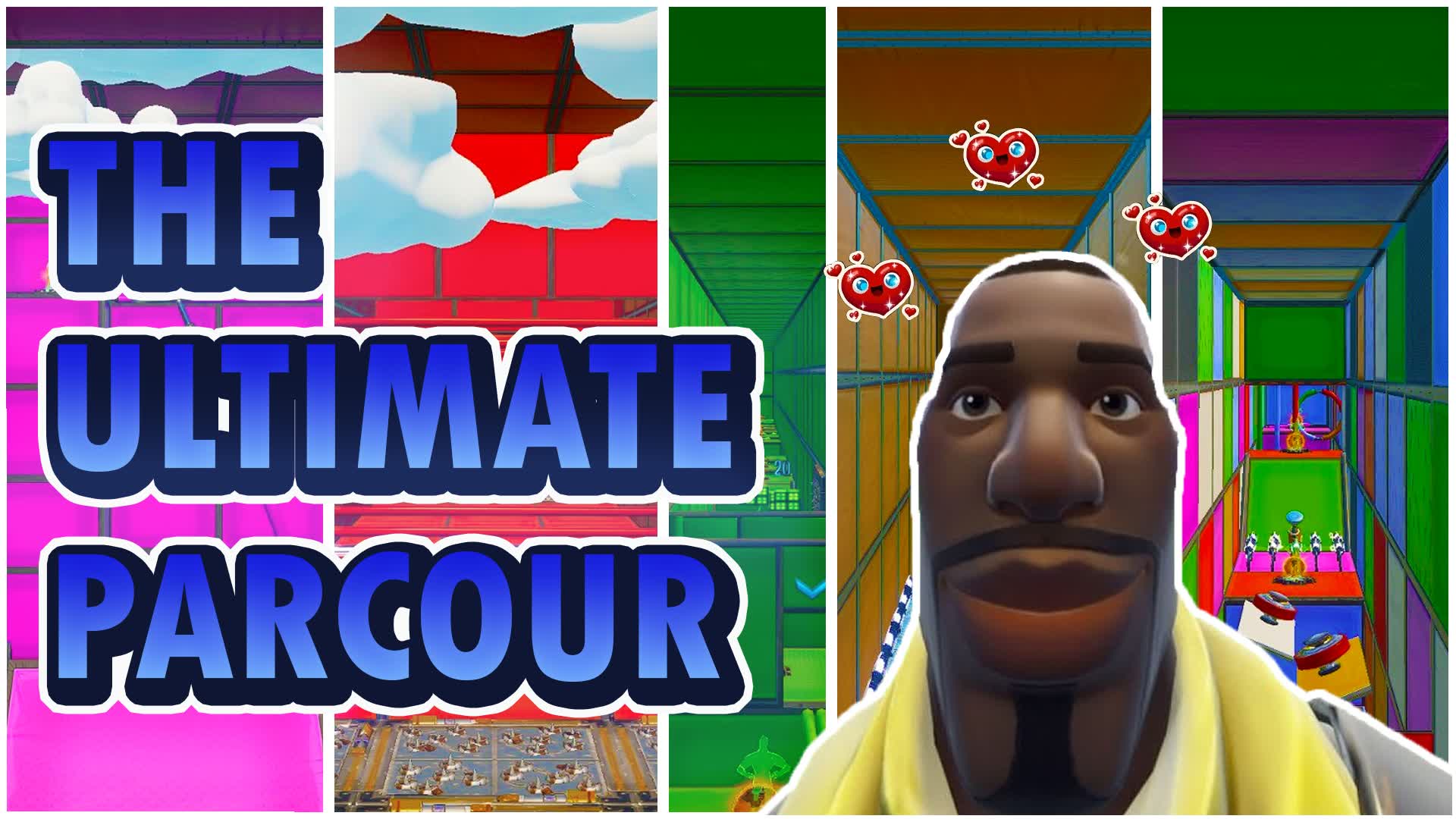 ⭐The Ultimate Parcour💯 [ valentinovic ] – Fortnite Creative Map Code