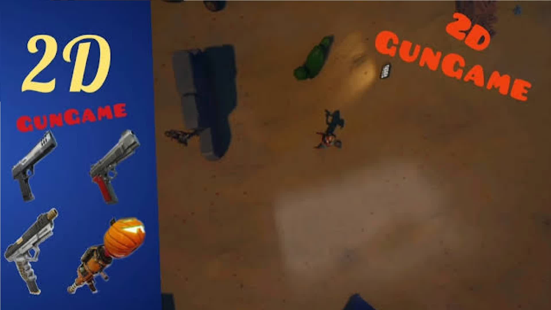 2D GunGame [ glaciacaos ] – Fortnite Creative Map Code