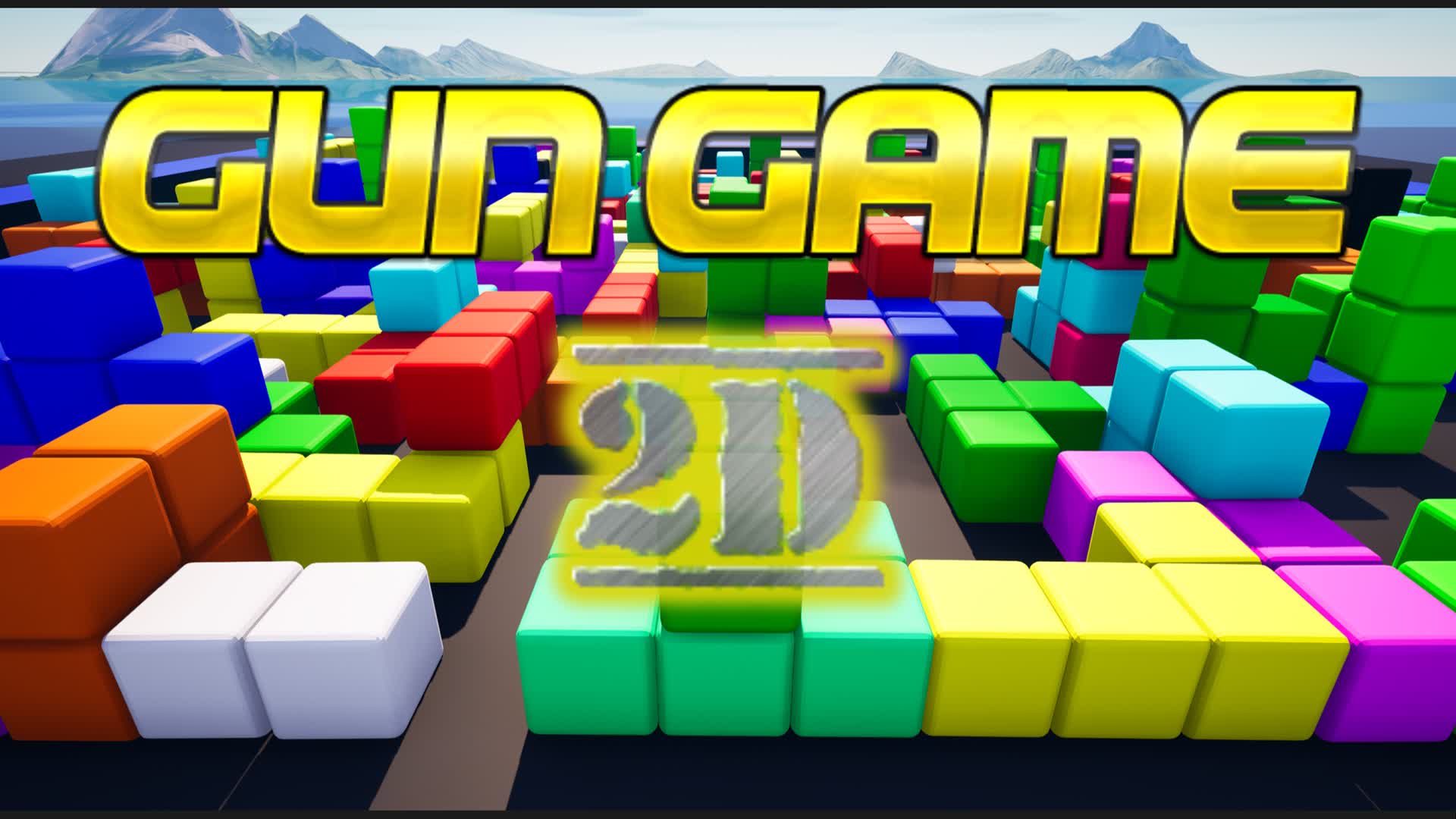 2D Gun Game [ shukball ] – Fortnite Creative Map Code