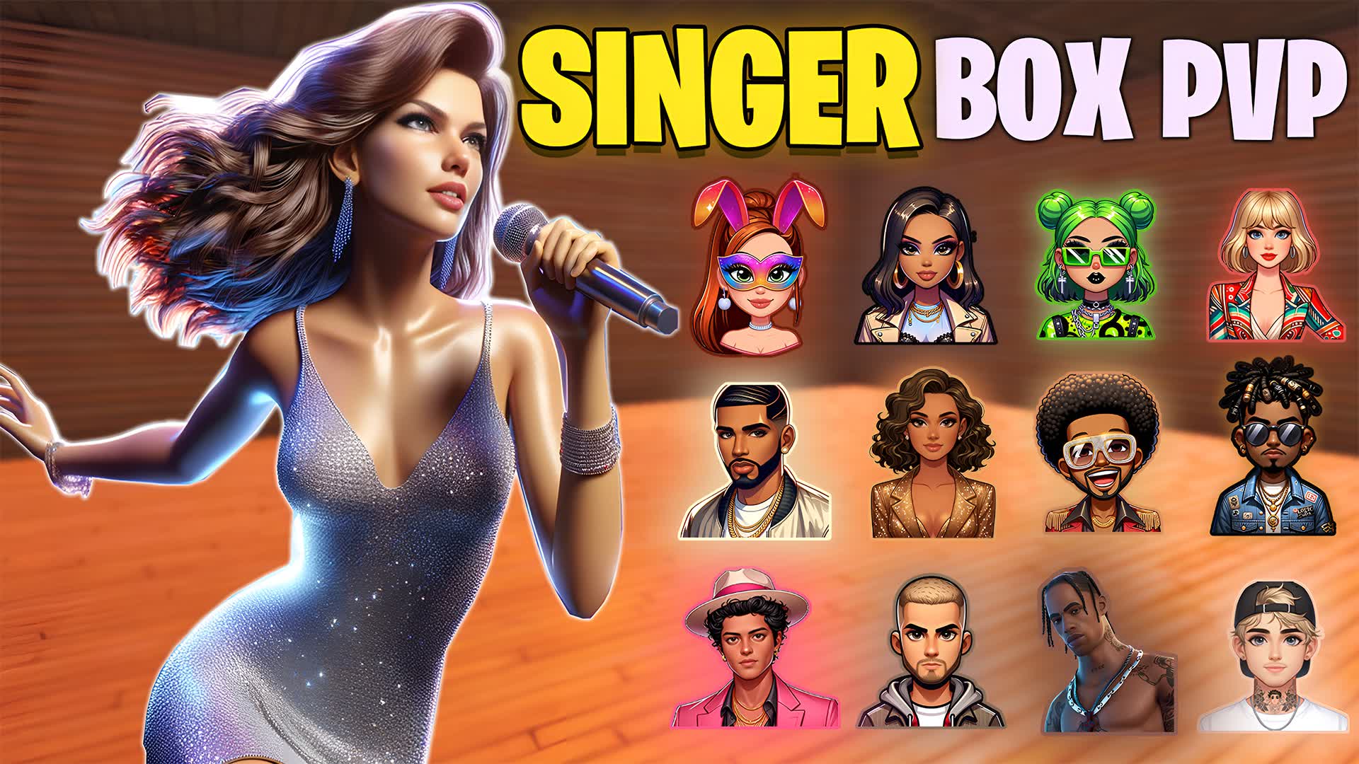 SINGER BOX PVP 📦 [ ausam ] – Fortnite Creative Map Code