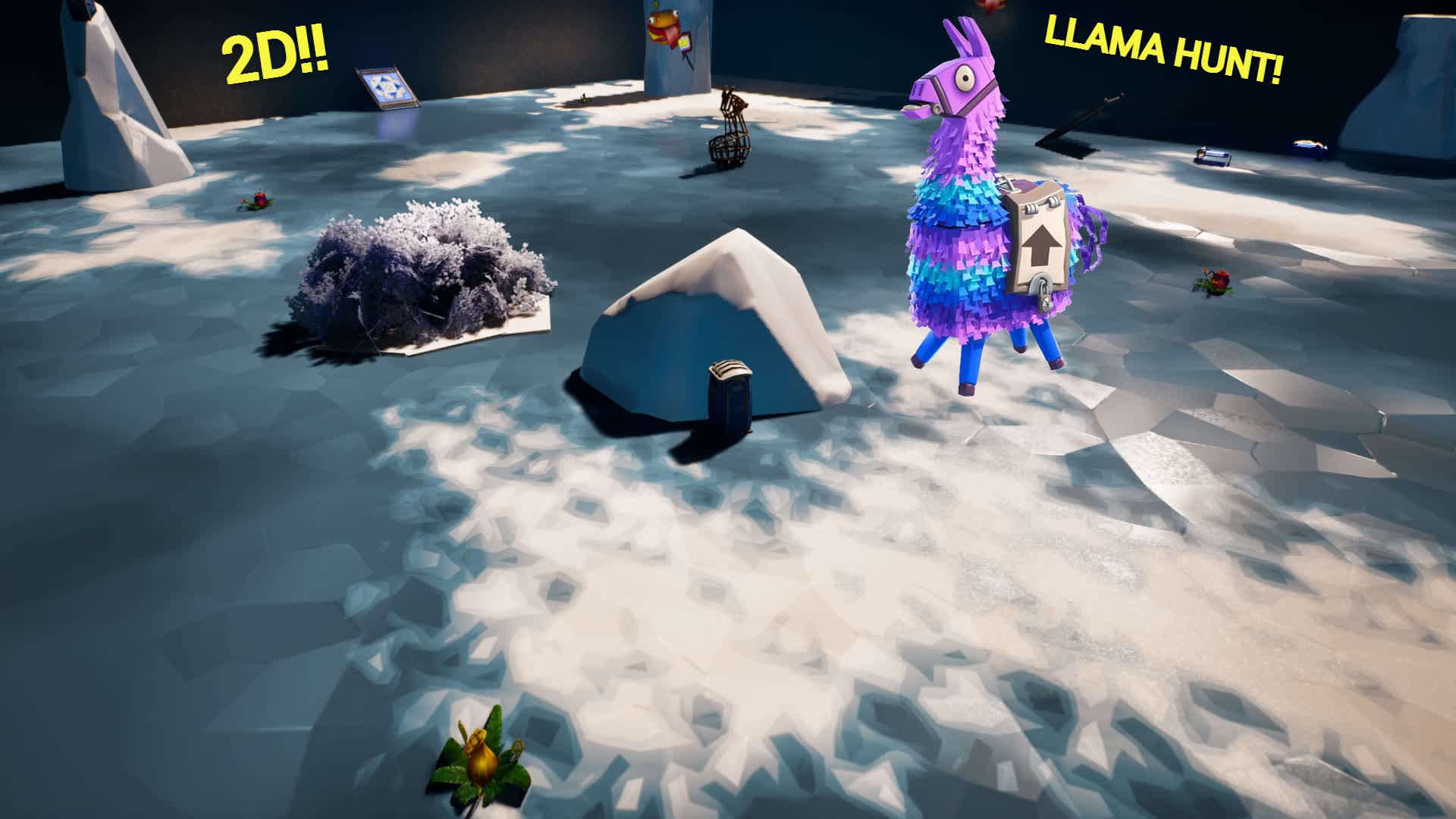 LLAMA HUNT!!! [ qallaf ] – Fortnite Creative Map Code