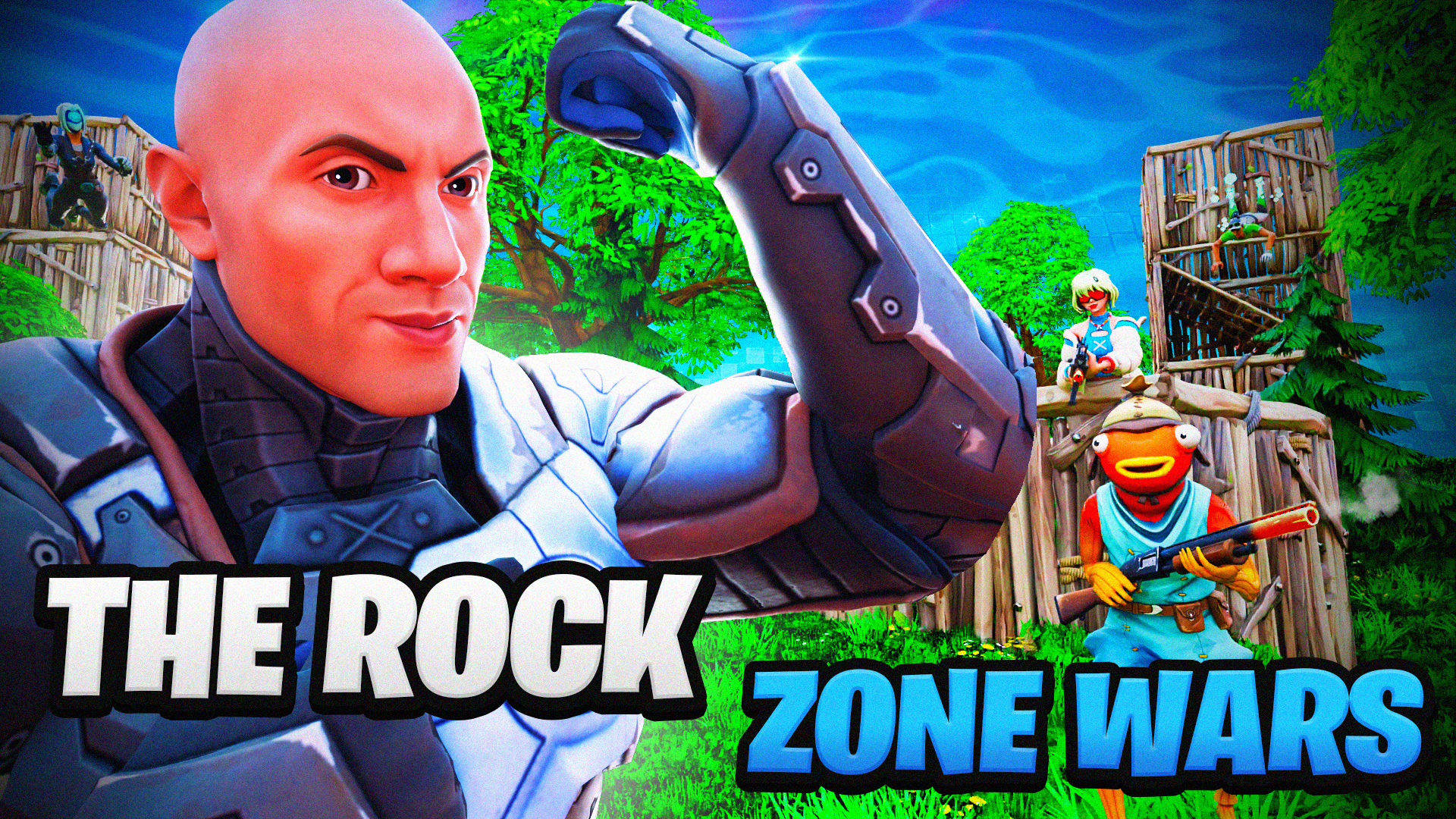 The Rock Zone Wars [ a_neckel ] – Fortnite Creative Map Code