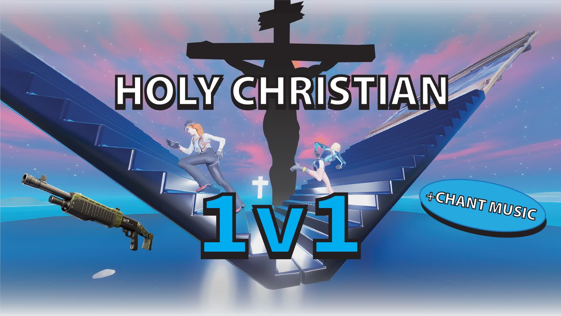 HolyChristian1v1 [ sert ] – Fortnite Creative Map Code