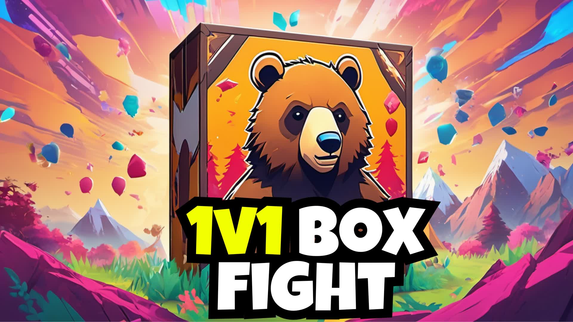Teddy's 1v1 BOX FIGHT [ teddyyx ] – Fortnite Creative Map Code