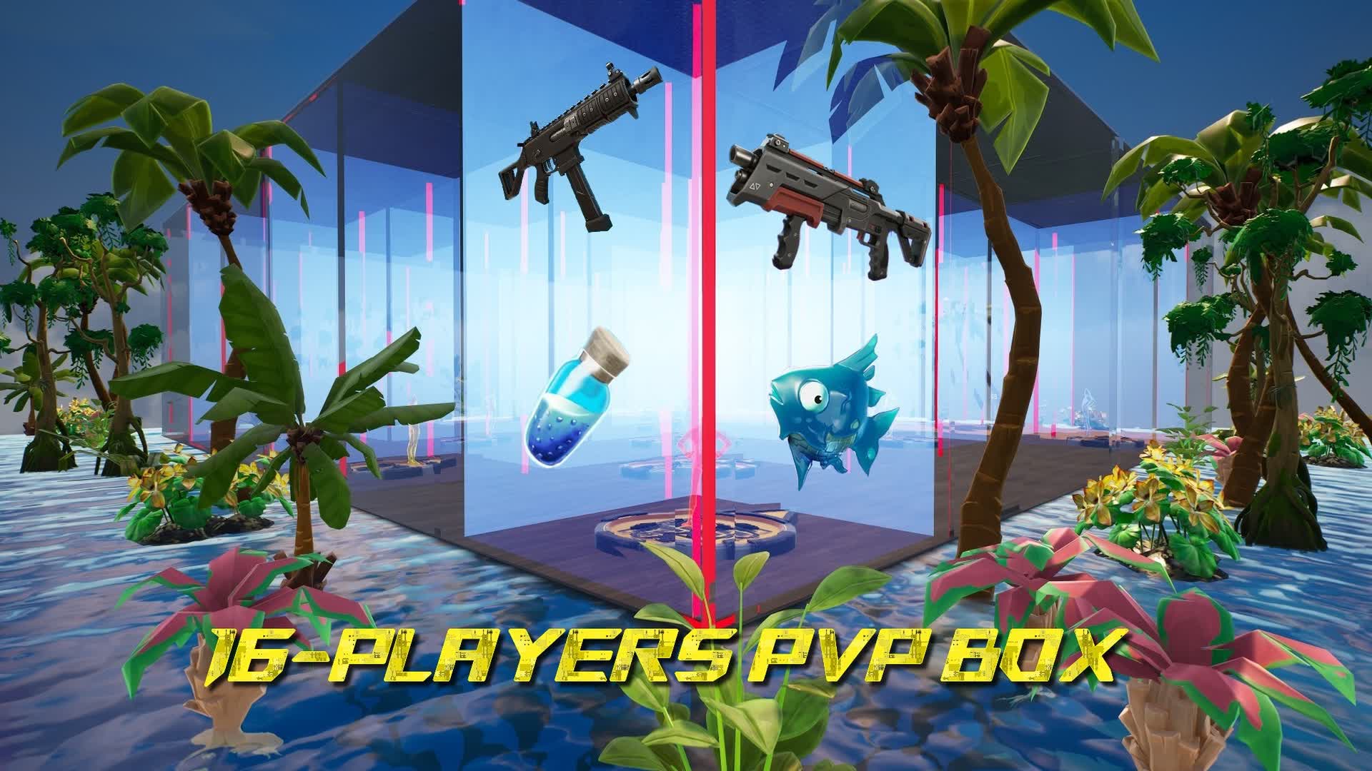 16-PLAYERS PVP BOX ZONE WARS [ tonydjytb ] – Fortnite Creative Map Code