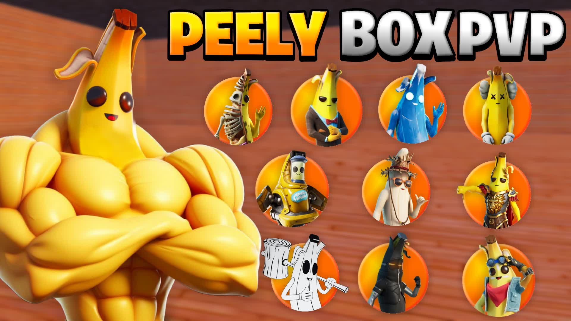 🍌 Peely Box PVP 📦 [ flyy ] – Fortnite Creative Map Code