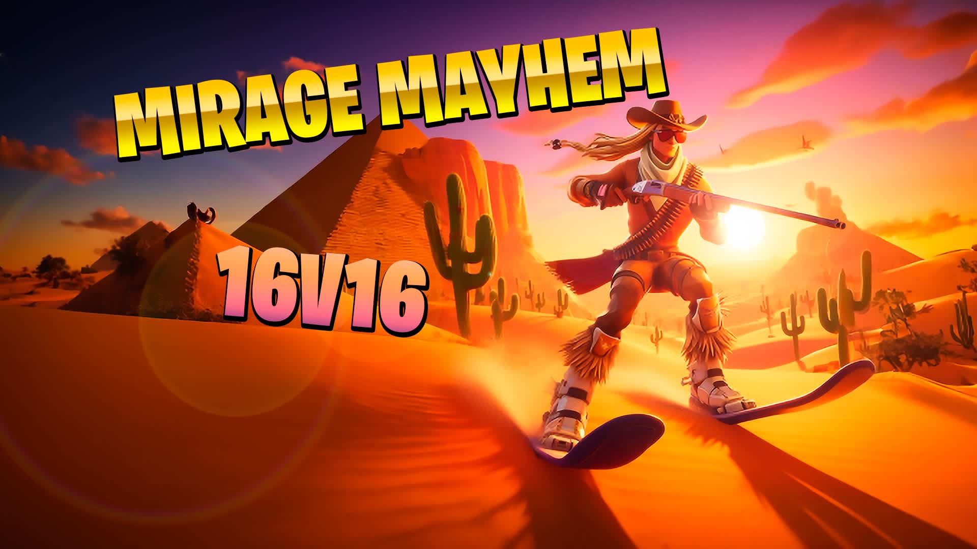 MIRAGE MAYHEM [ hcax ] – Fortnite Creative Map Code